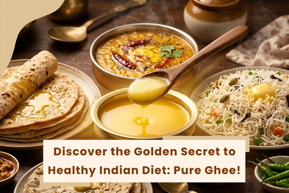 Discover the Golden Secret to a Healthy Indian Diet: Pure Ghee! – PIP AGRO